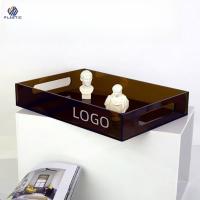 China Multi Colored Clear Acrylic Storage Trays 3mm Thickness With Customizable Logo for sale