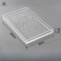 China 100% PMMA Waterproof Acrylic Desk Organizer Tray for Storage for sale
