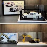 China Multifunctional Dust Proof Acrylic Display Box Clear Customizable Logo for sale