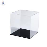 China Clear Perspex Acrylic Display Box Tabletop Acrylic Case For Figures OEM Service for sale