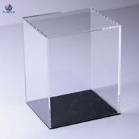 China Fire Proof Rectangular Acrylic Toy Display Case Waterproof Customized Design for sale