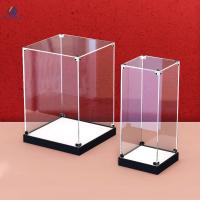 China Fire Proof Rectangular Acrylic Toy Display Case Waterproof Customized Design for sale