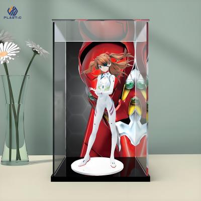 China Transparent Acrylic Toy Display Case OEM Logo Waterproof for sale