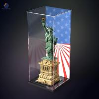China Transparent Acrylic Toy Display Case OEM Logo Waterproof for sale