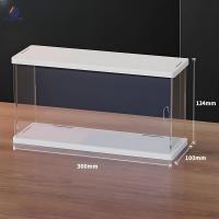 China Clear Acrylic Display Boxes For Collectibles Showcase Acrylic Box Scratch Resistant for sale