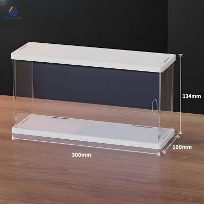 China Clear Acrylic Display Boxes For Collectibles Showcase Acrylic Box Scratch Resistant for sale