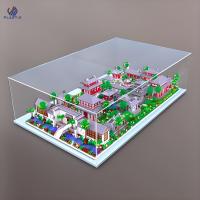 China Clear Acrylic Display Boxes For Collectibles Showcase Acrylic Box Scratch Resistant for sale