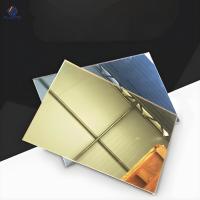 China Silver Mirror Acrylic Sheet 1.2g/Cm3 Density Lightweight Virgin MMA for sale