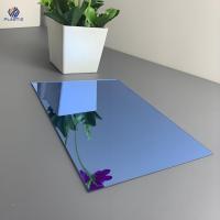 China 100% Virgin PMMA Acrylic Mirror Sticker Logo Printed High Scratch Resistance for sale