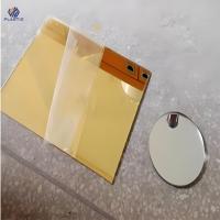 China Wall Decorative Silver Acrylic Mirror Panels CNC Cut With Logo Printed for sale