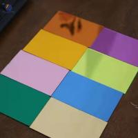 China Cuttable Acrylic Mirror Panels Coloured Acrylic Mirror Sheet For Wall Decorative for sale