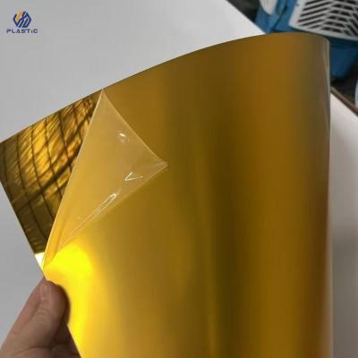 China High Scratch Resistant Mirror Acrylic Sheet Silver Gold For Wall / Home Decorative for sale