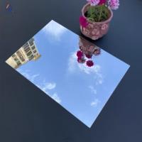 China Eco friendly Mirror Acrylic Sheet 0.6mm Thickness For Production Line for sale