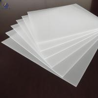 China Chemical Resistance Frosted Acrylic Perspex Sheet Class A Fire Resistance OEM ODM for sale