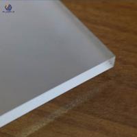 China Chemical Resistance Frosted Acrylic Perspex Sheet Class A Fire Resistance OEM ODM for sale