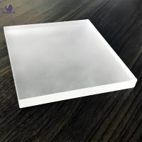 China Cast Process Frosted Finish Acrylic Plastic Sheet 4ft X 8ft High Scratch Resistance for sale