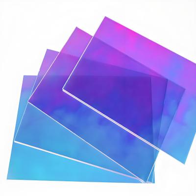 China 100% Virgin PMMA Acrylic Rainbow Sheet Scratch Resistant Non Yellowing for sale