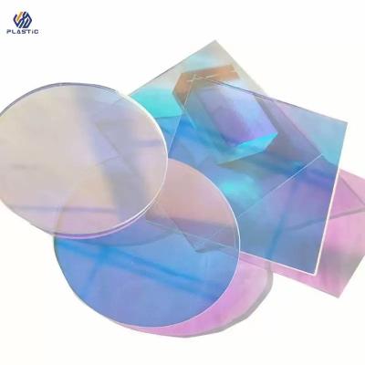 China High Impact Resistance Rainbow Acrylic Board 3mm Chemical Resistance For Decoration for sale