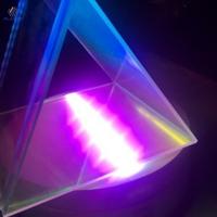 China 4ft X 8ft Rainbow Acrylic Sheet Long Lasting Iridescent Acrylic Panel UV Resistance for sale