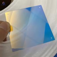China Rainbow Patterns Acrylic Sheets 3mm Thickness Colorful Iridescent Acrylic Sheet for sale