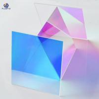 China High Glossiness Iridescent Acrylic Panel , Acrylic Rainbow Sheet Impact Resistance for sale