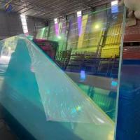 China High Glossiness Iridescent Acrylic Panel , Acrylic Rainbow Sheet Impact Resistance for sale