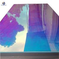 China Rainbow Iridescent Acrylic Sheet 4ft X 8ft With High Glossiness Impact Resistance for sale