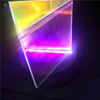 China Rainbow Iridescent Acrylic Sheet 4ft X 8ft With High Glossiness Impact Resistance for sale