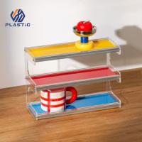 China Customized Design Polishing Acrylic Stand Acrylic Display Shelf Easy Maintenance for sale