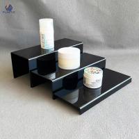 China 100% Virgin PMMA Acrylic Stand Acrylic Riser Display Shelf For Mall Merchandising for sale
