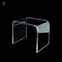 China 100% Virgin PMMA Acrylic Stand Acrylic Riser Display Shelf For Mall Merchandising for sale