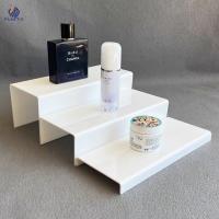 China Customized Shape Acrylic Display Stand Clear Acrylic Risers For Shopping Malls for sale
