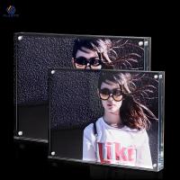 China 5x7inch Transparent Acrylic Photo Frame UV Resistant Customized Color for sale