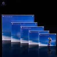 China Virgin PMMA Acrylic Picture Frames Transparent Perspex Photo Frames OEM ODM for sale