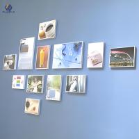 China Virgin PMMA Acrylic Picture Frames Transparent Perspex Photo Frames OEM ODM for sale