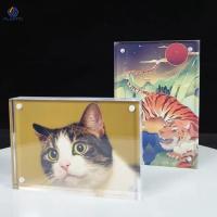 China Virgin PMMA Acrylic Picture Frames Transparent Perspex Photo Frames OEM ODM for sale