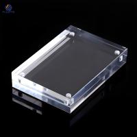 China Magnetic Acrylic Picture Frame Customized Shape For Personalized Photo Display for sale