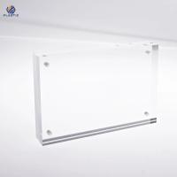 China 10+10mm Thick Wall Mounted Acrylic Photo Frame Home Decor acrylic frames for sale