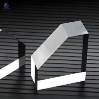 China Virgin MMA Clear Acrylic Sheet Cut To Size With Smooth Edges Flame Polishing for sale