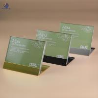 China Countertop Transparent Acrylic Sign Holder A3 A4 A5 Size For Advertising Needs for sale