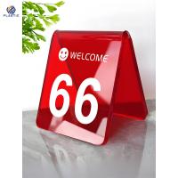 China Light Duty A3 Acrylic Sign Holder Transparent Double Sided Acrylic Pos Sign Holder for sale