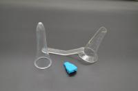 China Clear Medical Disposable Anal Speculum Scope With Light Source for sale