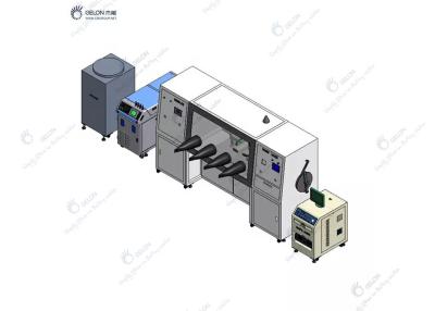 China Cylinder Battery Tab Welding Machine Lithium Battery Research Cylinder Cell Tab Laser Welder for sale