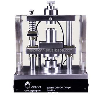 China Laboratory Lithium Coin Cell Assembly Machine Coin Cell Case Electric Crimper for sale