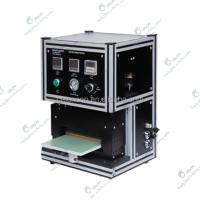 China PLC Controlled Adjustable Temperature Pouch Cell Sealing Machine with Safety Light Curtain for sale