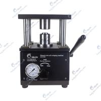 China Lab Coin Cell Assembly Machine CR2016 CR2025 CR2032 Manual Coin Cell Crimper for sale