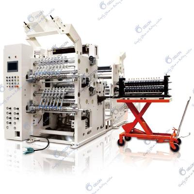 China 18650 26650 Lithium Ion Battery Production Equipment Continuous Slitting Machine for sale
