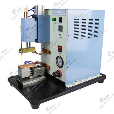 China Battery Pneumatic Single Spot Welder Mini Needle Welding Battery Production Equipment for sale