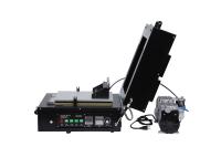 China Lab Coating Machine with 100-250mm Width, Digital Temperature Control, and Vacuum Aluminum Plate for Lithium Battery Coating for sale