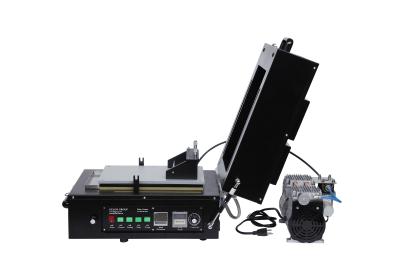 China Lab Coating Machine with 100-250mm Width, Digital Temperature Control, and Vacuum Aluminum Plate for Lithium Battery Coating for sale